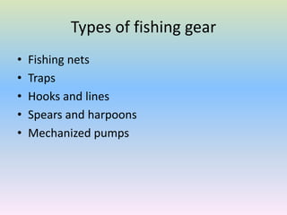 Fishing gear | PPTX