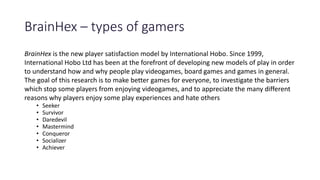 Patient One Ready: how to engage player | PPT