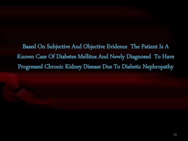 case presentation on CKD | PPTX
