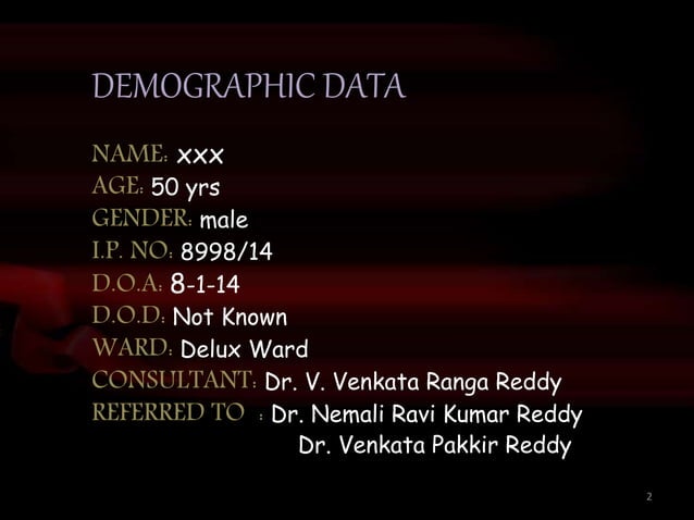 case presentation on CKD | PPTX