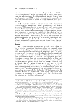 Russian Special Operations Forces in Crimea and Donbas | PDF | Defense ...