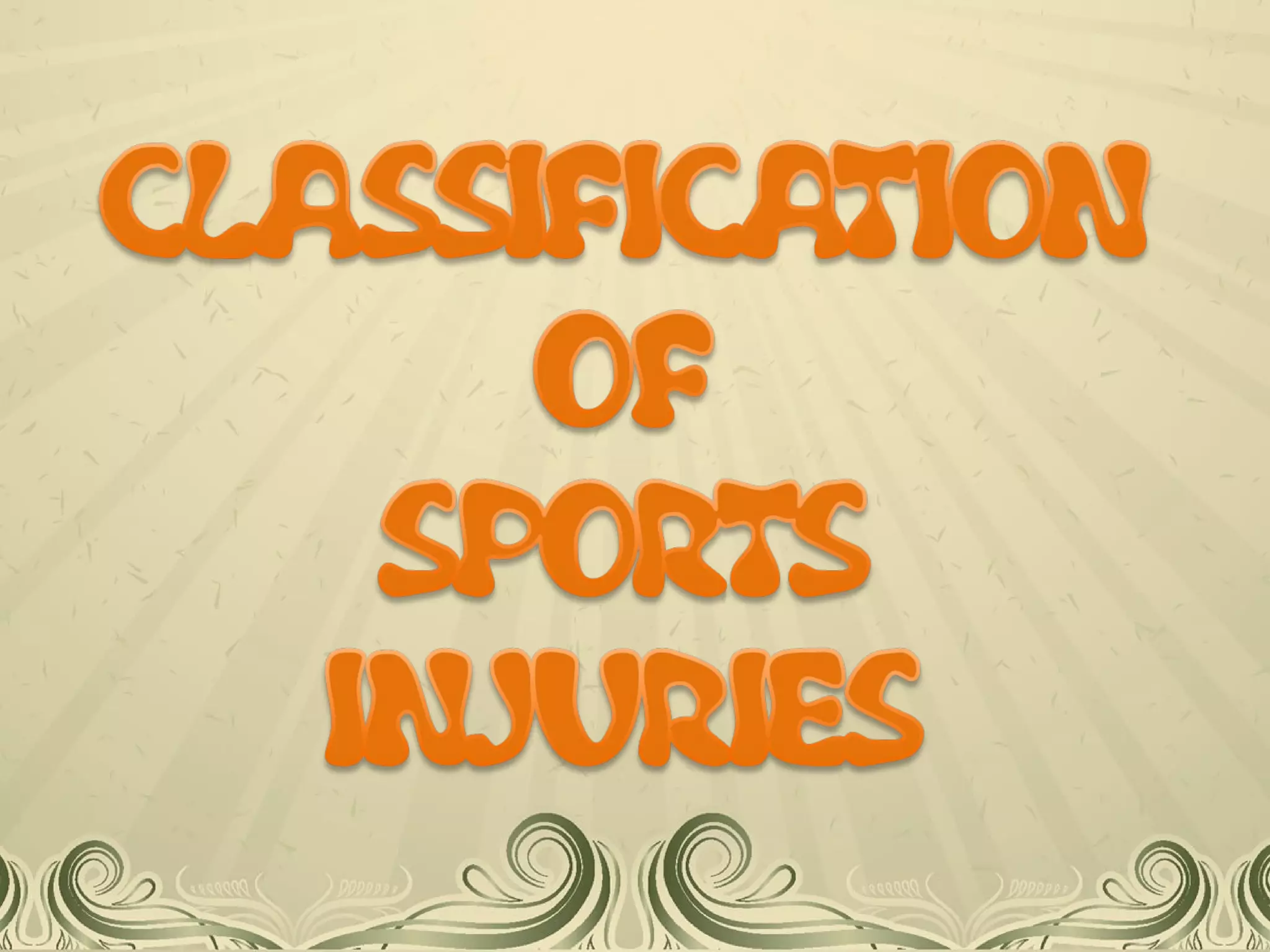 Sports Injuries (Grade 11 PE and HEALTH) | PPT
