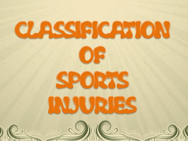 Sports Injuries (Grade 11 PE and HEALTH) | PPT