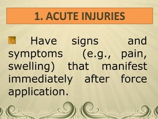 Sports Injuries (Grade 11 PE and HEALTH) | PPT