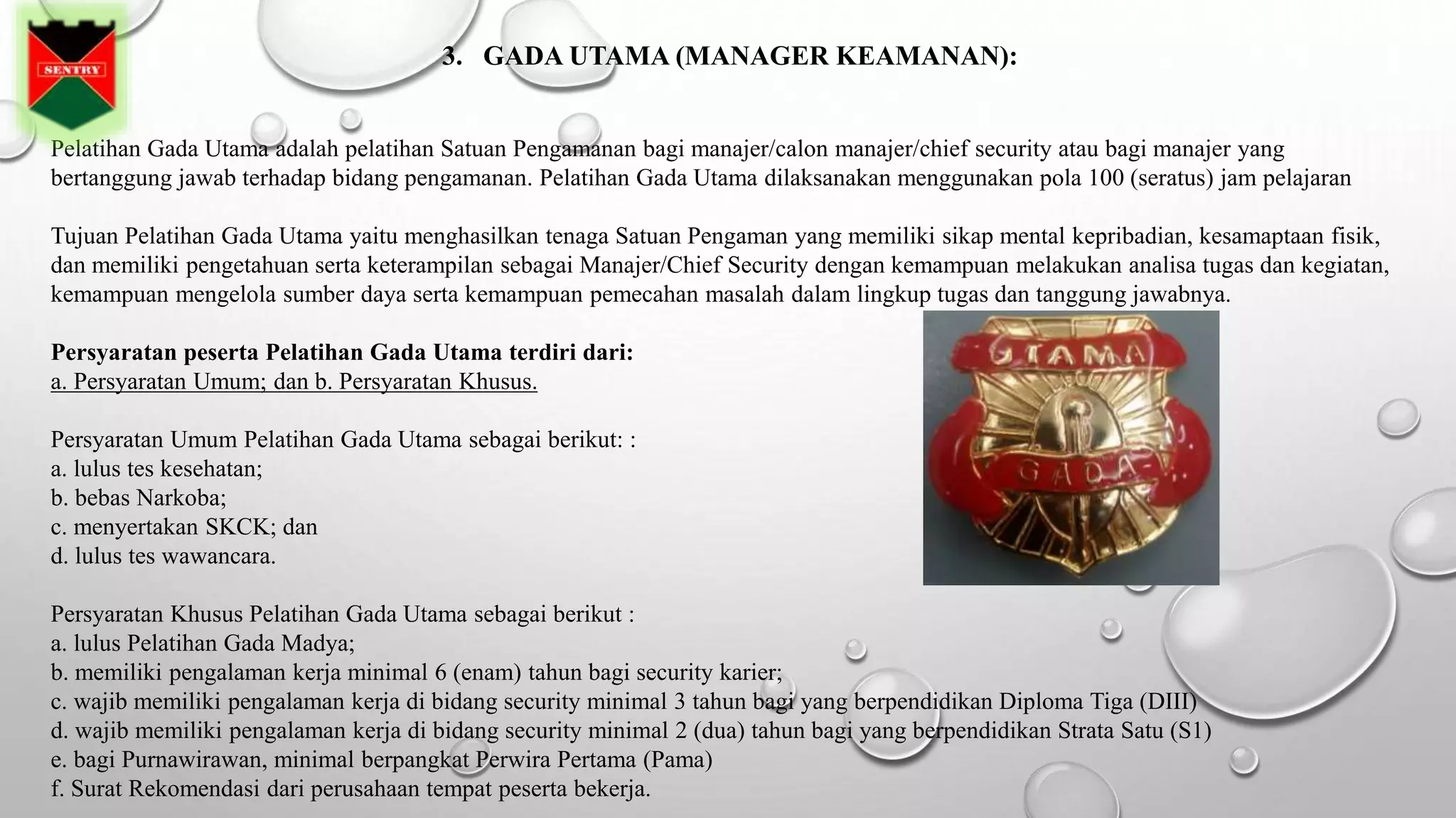 1. sejarah dan dasar pembentukan satpam | PPTX