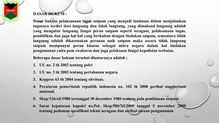 1. sejarah dan dasar pembentukan satpam | PPTX