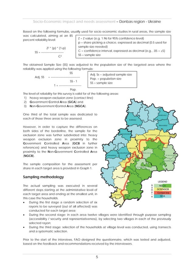 Socio-economic impact and needs assessment | PDF