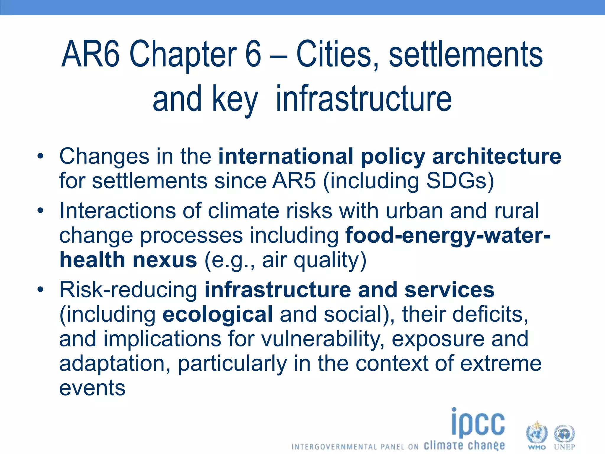 Cities And Climate Change Cities And Climate Change Adaptation Pptx