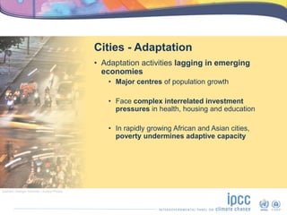 Cities and Climate Change - Cities and climate change adaptation | PPTX