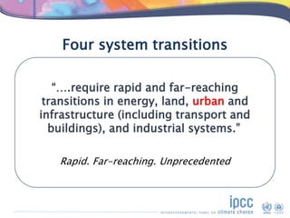 Cities and Climate Change - Cities and climate change adaptation | PPT