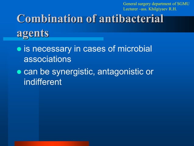 1.1 antisepsis | PDF