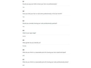 1. research client project | PPT