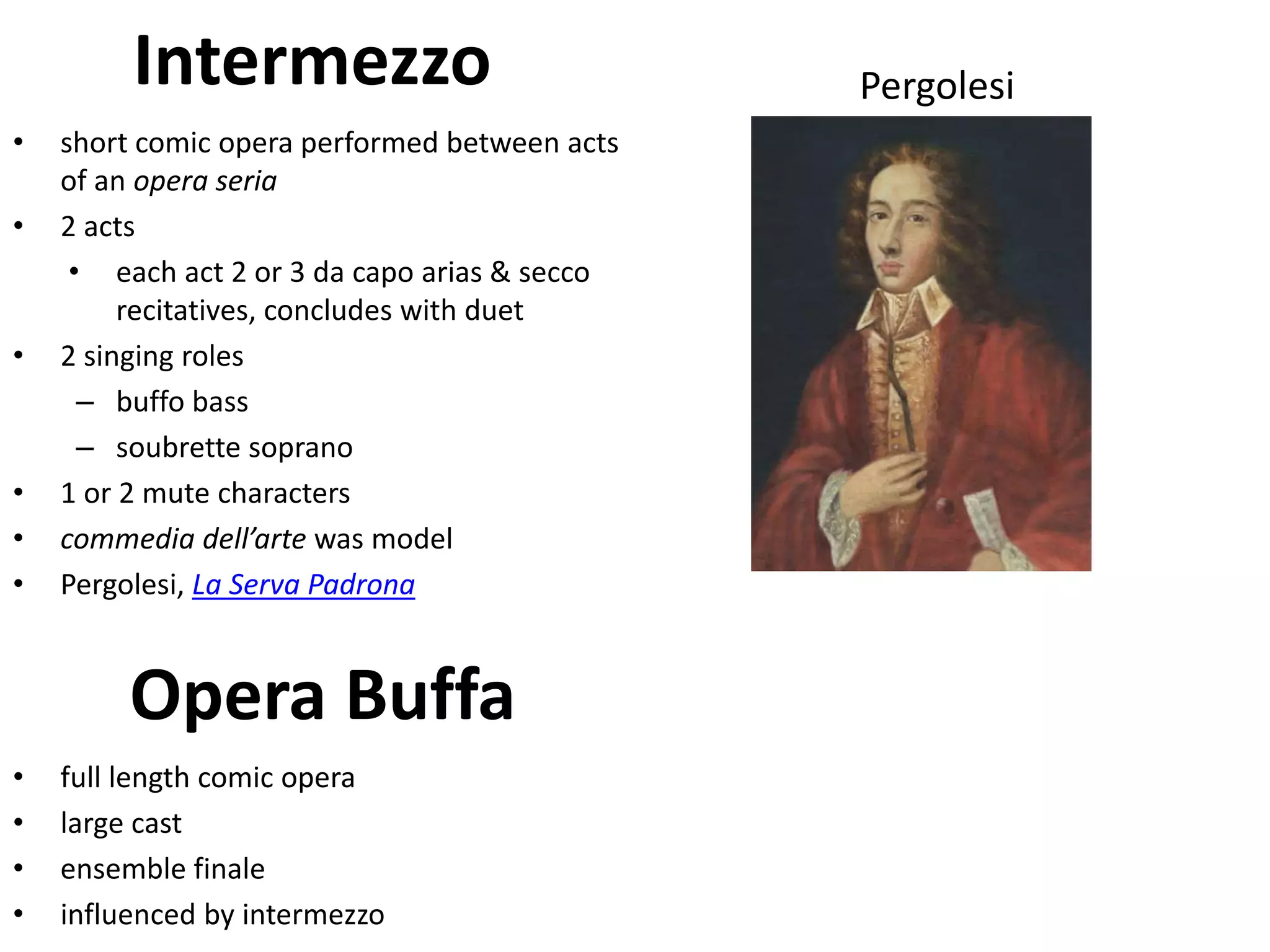Power point 16. The Classic Era: Early Classic Italian Opera | PPTX
