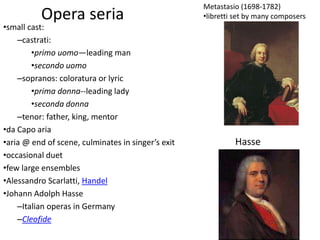 Power point 16. The Classic Era: Early Classic Italian Opera | PPTX