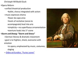 Power point 16. The Classic Era: Early Classic Italian Opera | PPTX