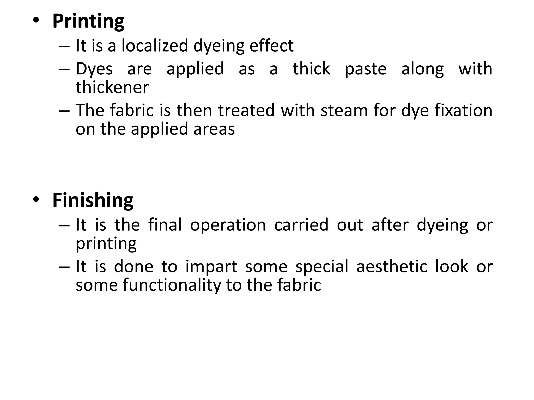 Introduction to wet processing | PPTX