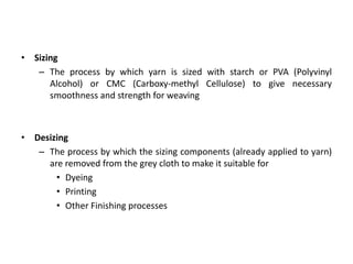 Introduction to wet processing | PPTX