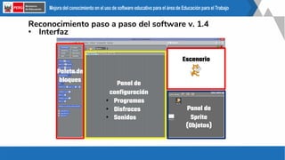 1. descripcion de la interfaz de usuario de scratch | PDF