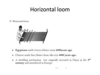 1.history of looms | PPTX