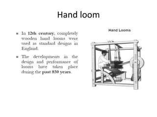 1.history of looms | PPTX