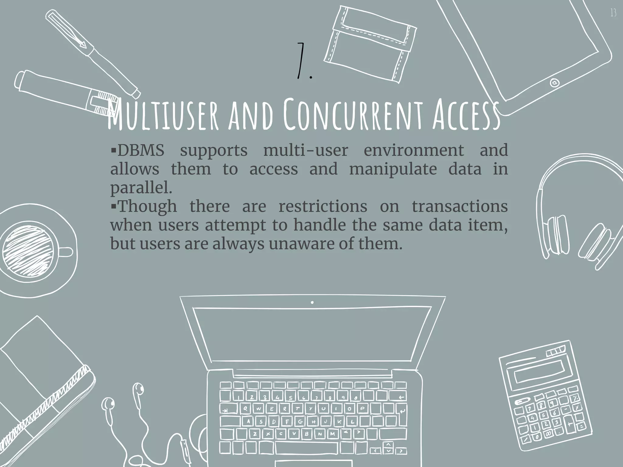 Over View of DBMS | PPTX