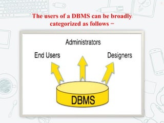 Over View of DBMS | PPT