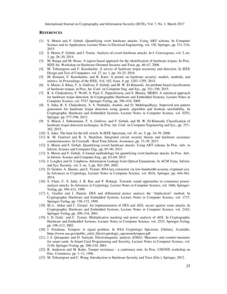 HARDWARE ATTACK MITIGATION TECHNIQUES ANALYSIS | PDF