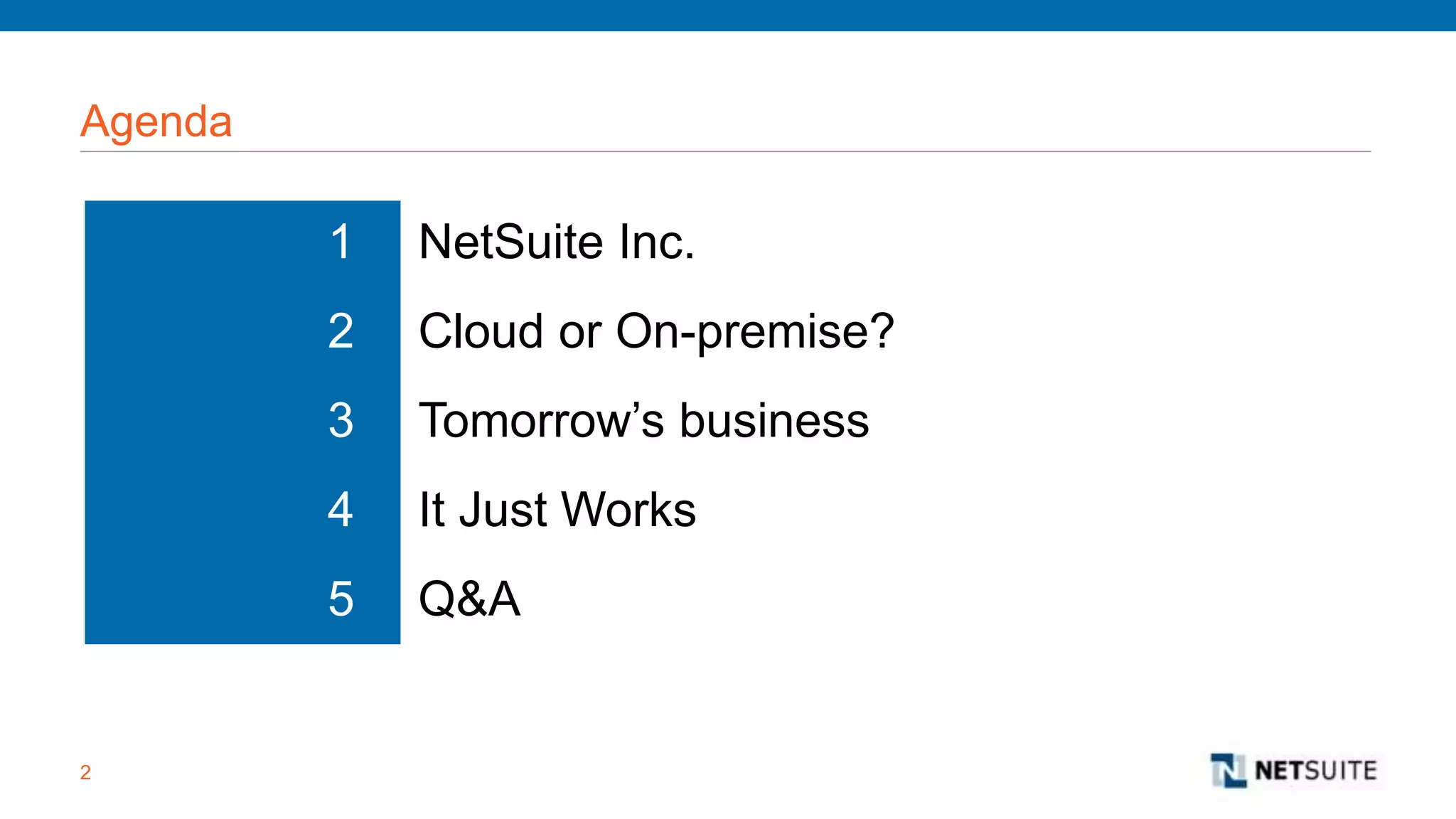 Why Oracle Netsuite | PPTX