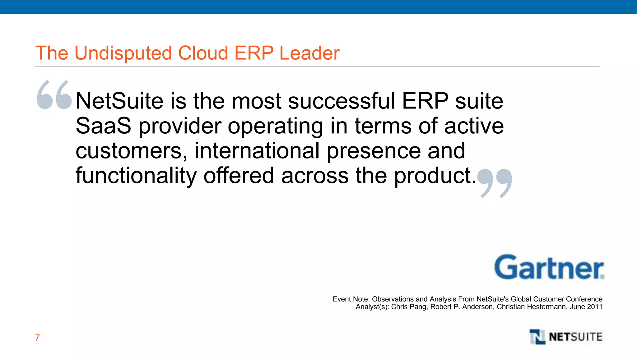 Why Oracle Netsuite | PPTX