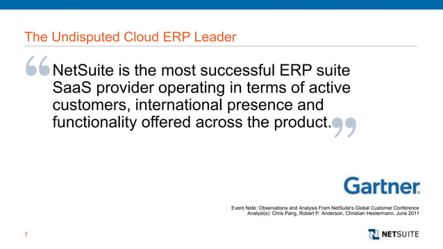 Why Oracle Netsuite | PPTX