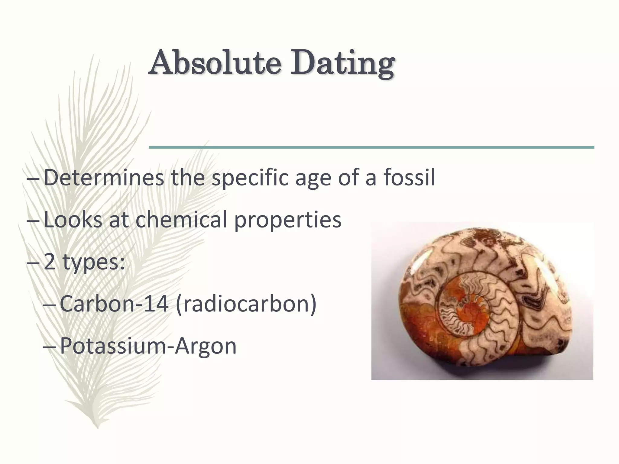 Evidence from fossil records GRADE10 | PPTX