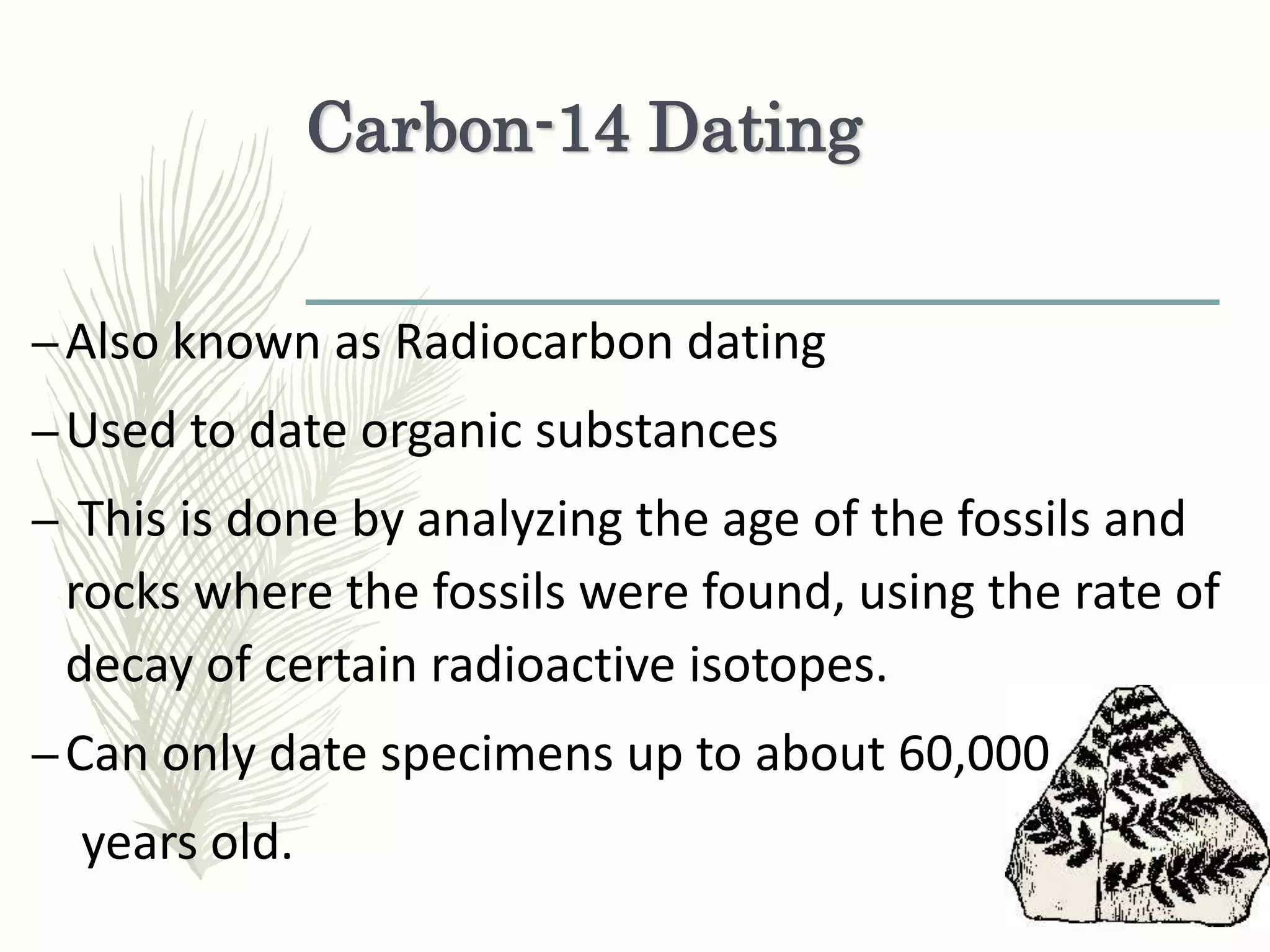Evidence from fossil records GRADE10 | PPTX