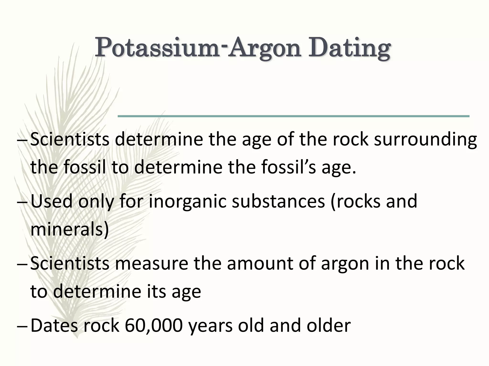 Evidence from fossil records GRADE10 | PPTX