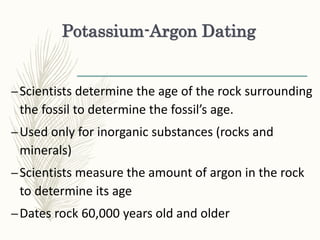 Evidence from fossil records GRADE10 | PPT