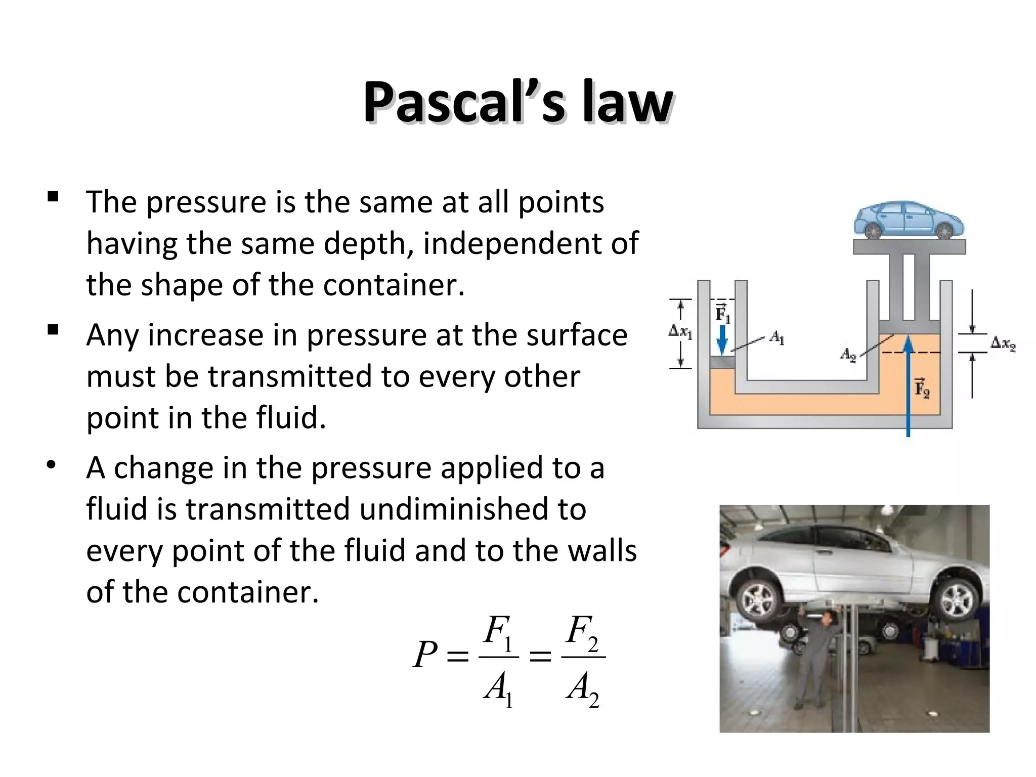 Fluid Mechanics - 203PHYS | PPT