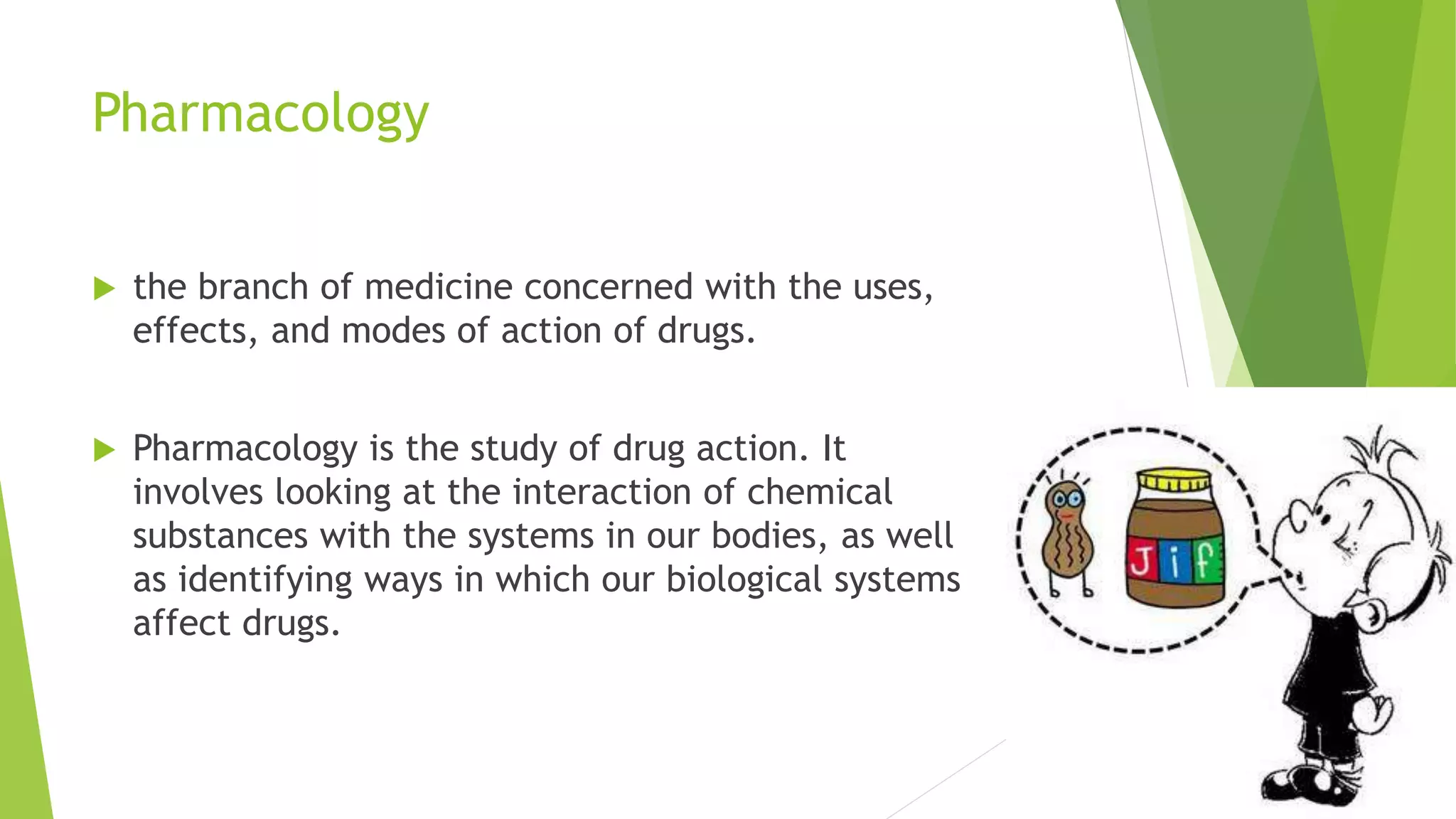 1. pharmacology (ncm 106) | PPTX