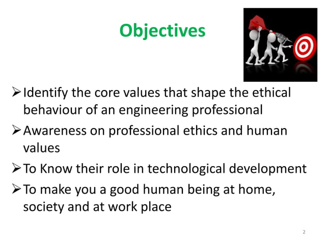 professional ethics and human values | PPTX | Education