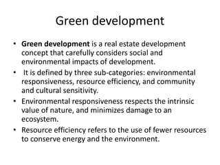 1.3 sustainable development | PPT