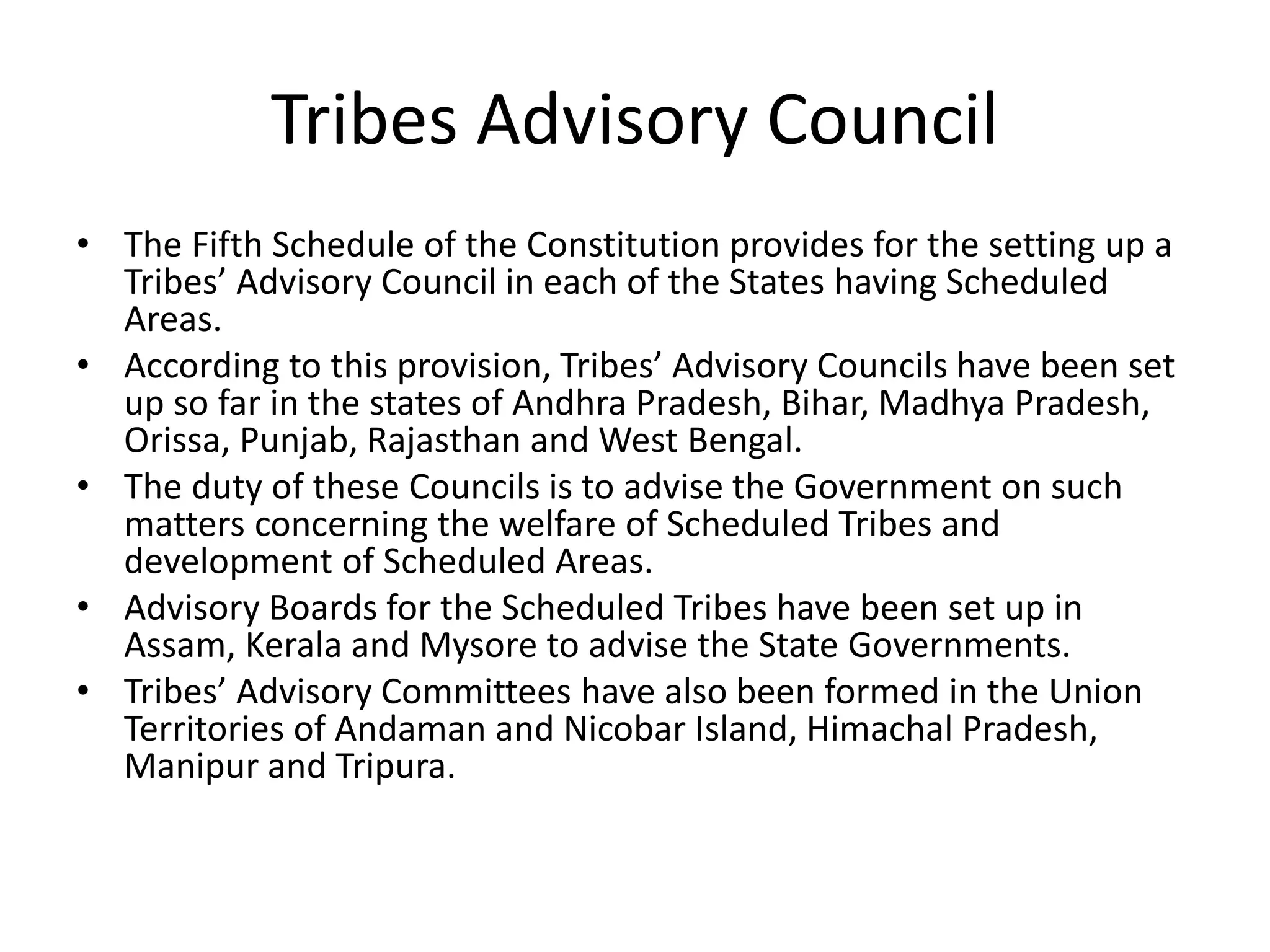 1.4 tribal development in india | PPTX