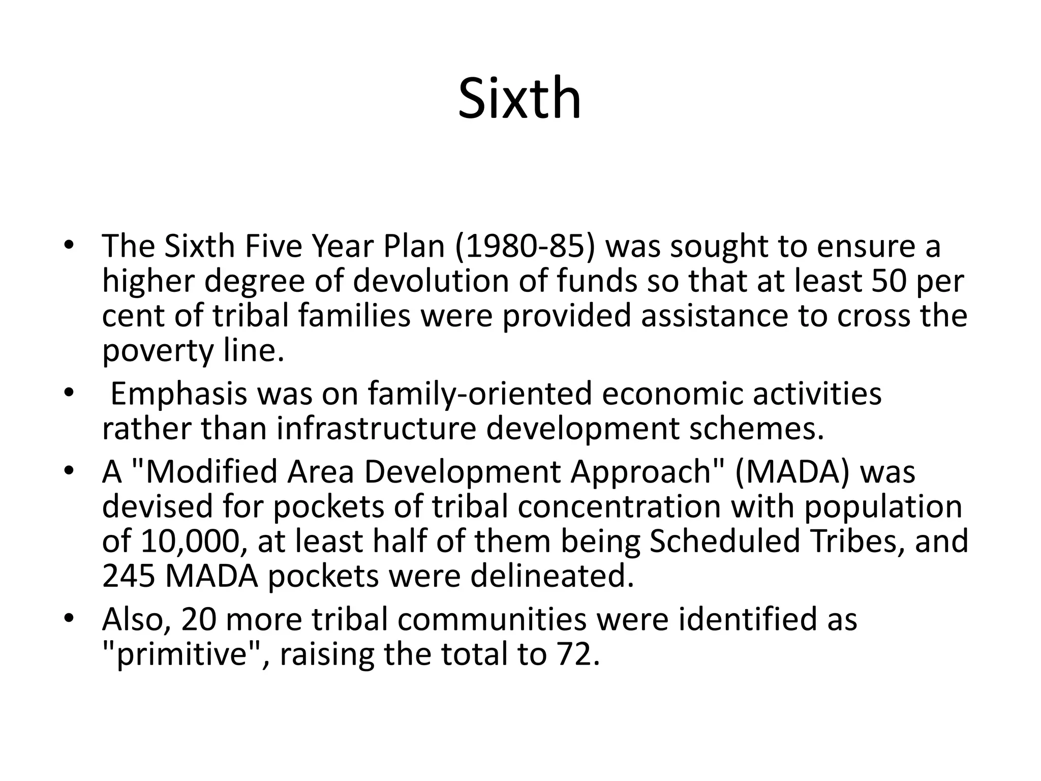 1.4 tribal development in india | PPTX