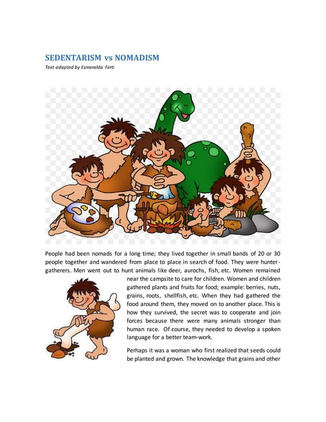 1 Sedentarism Nomadism Metal Age Pdf