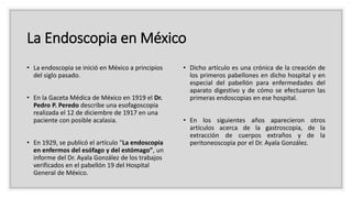 1. historia de la endoscopia | PPTX
