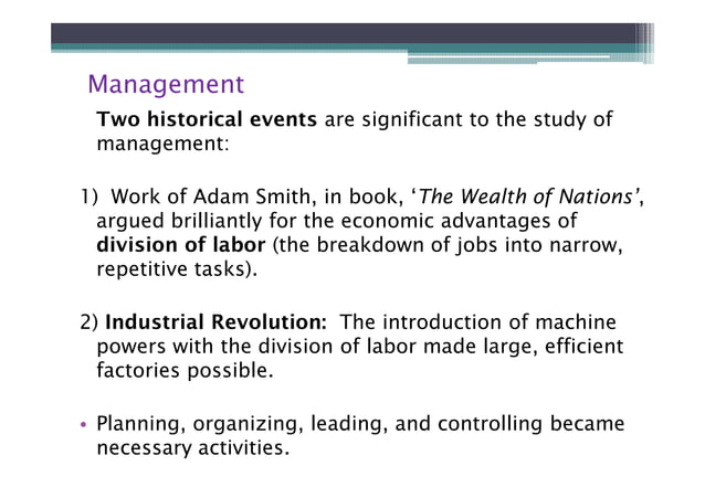 1. introduction to management | PDF | Executive Leadership & Management ...