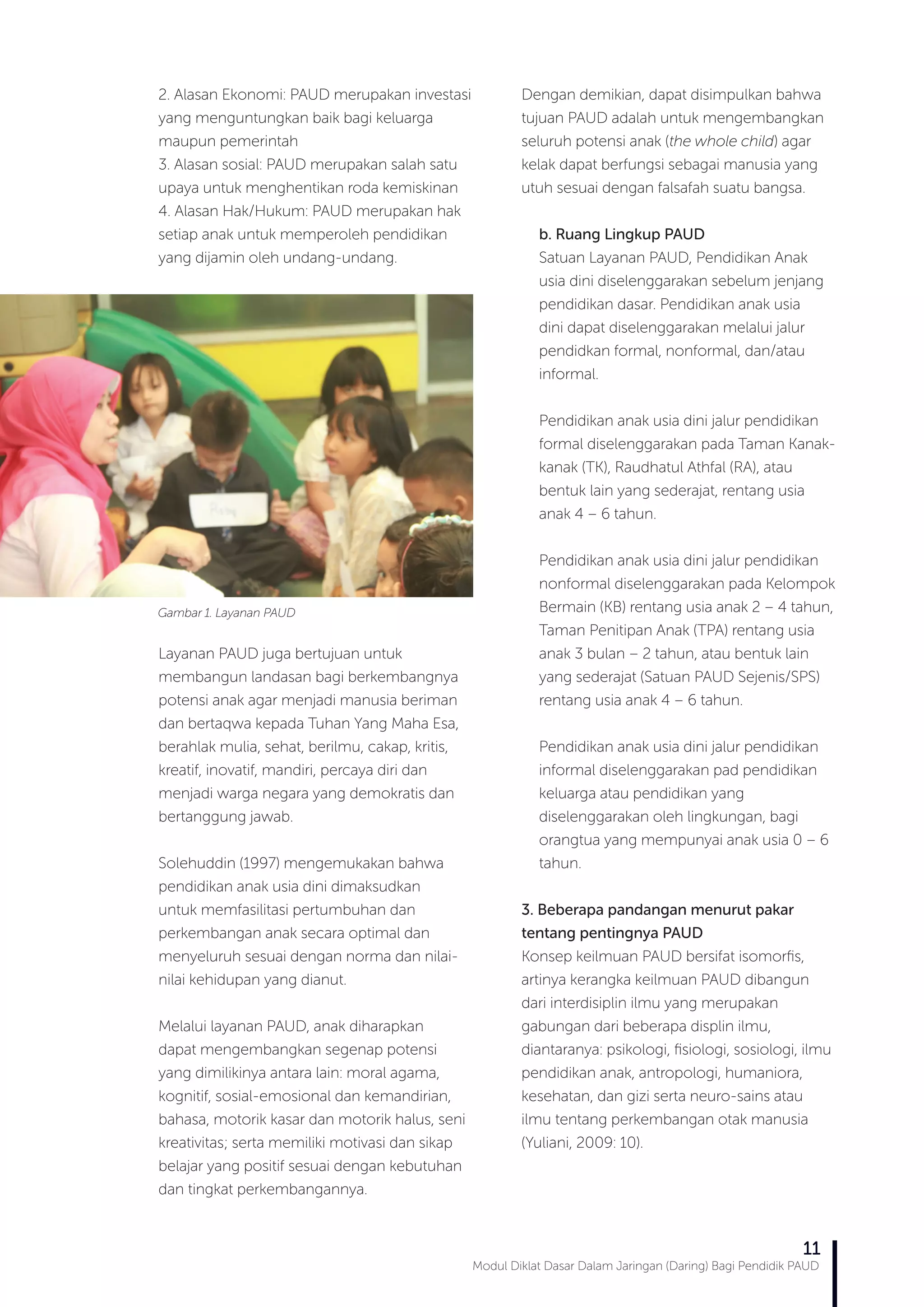 KONSEP DASAR PAUD | PDF