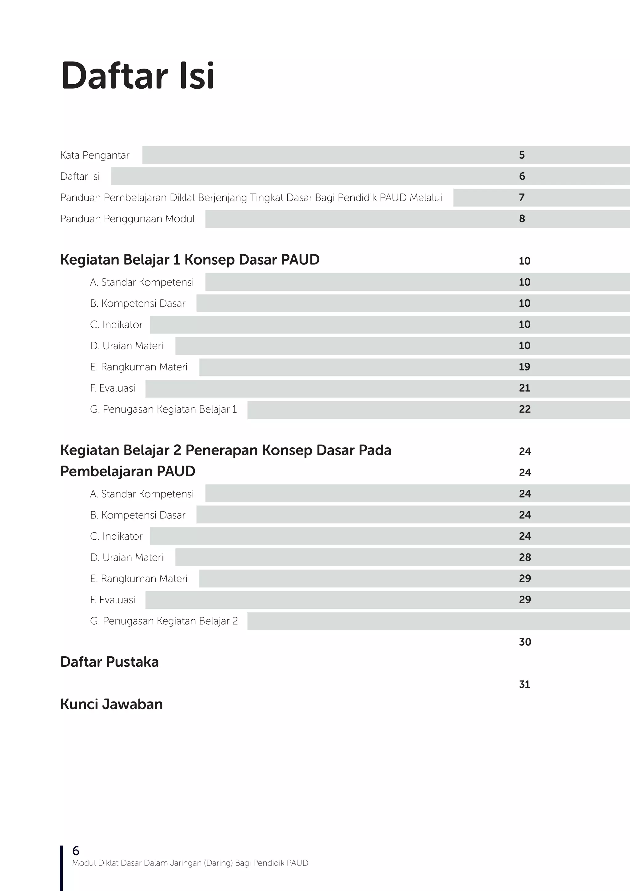 KONSEP DASAR PAUD | PDF