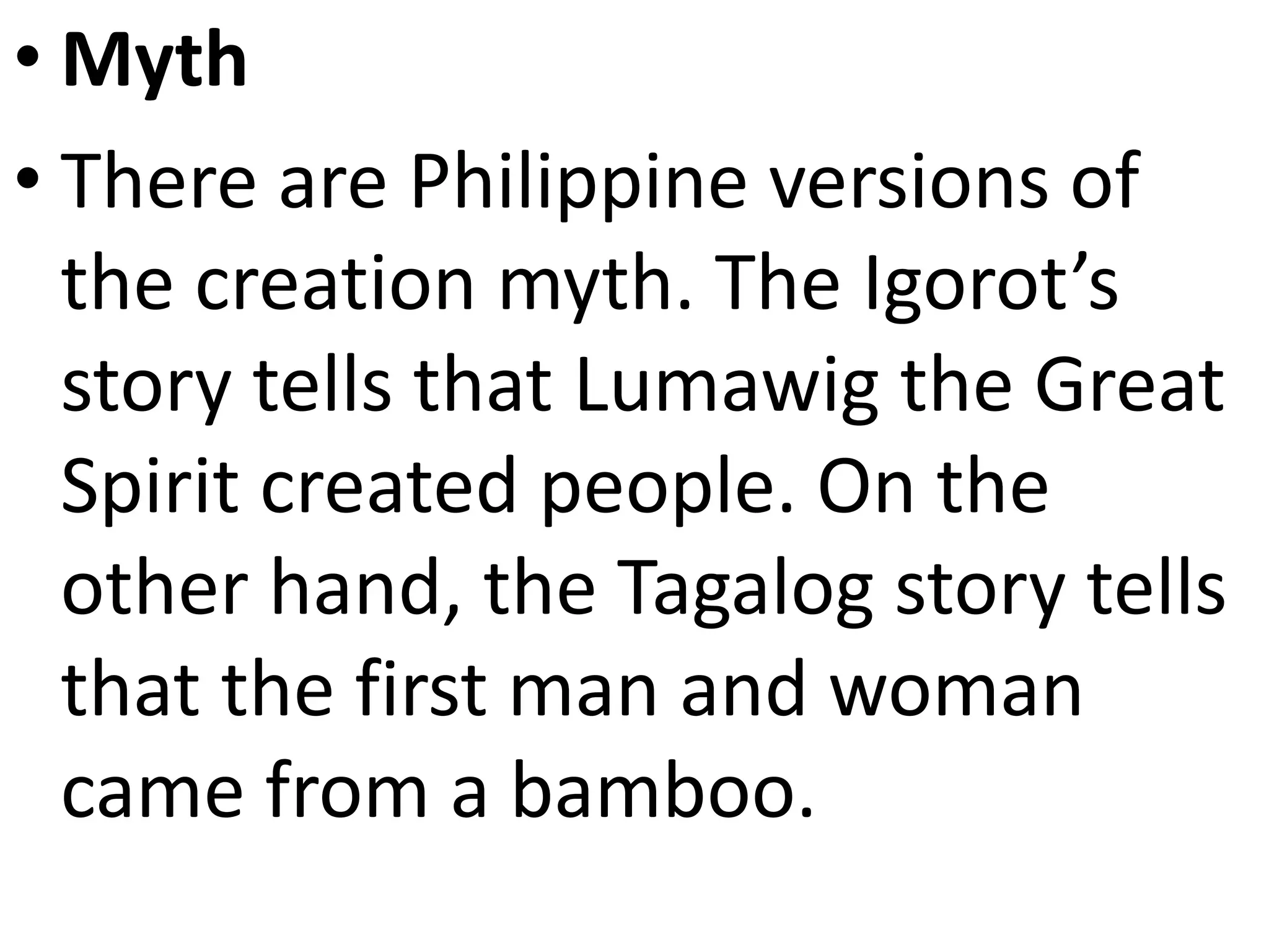 Pre-colonial Literature | PPTX