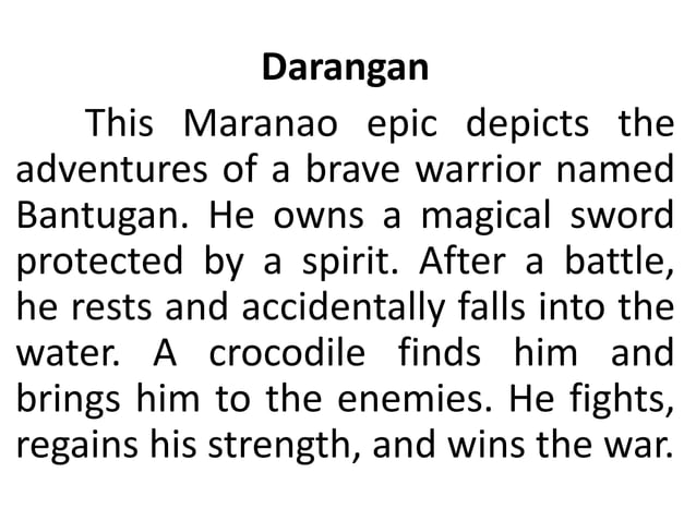 Pre-colonial Literature | PPTX