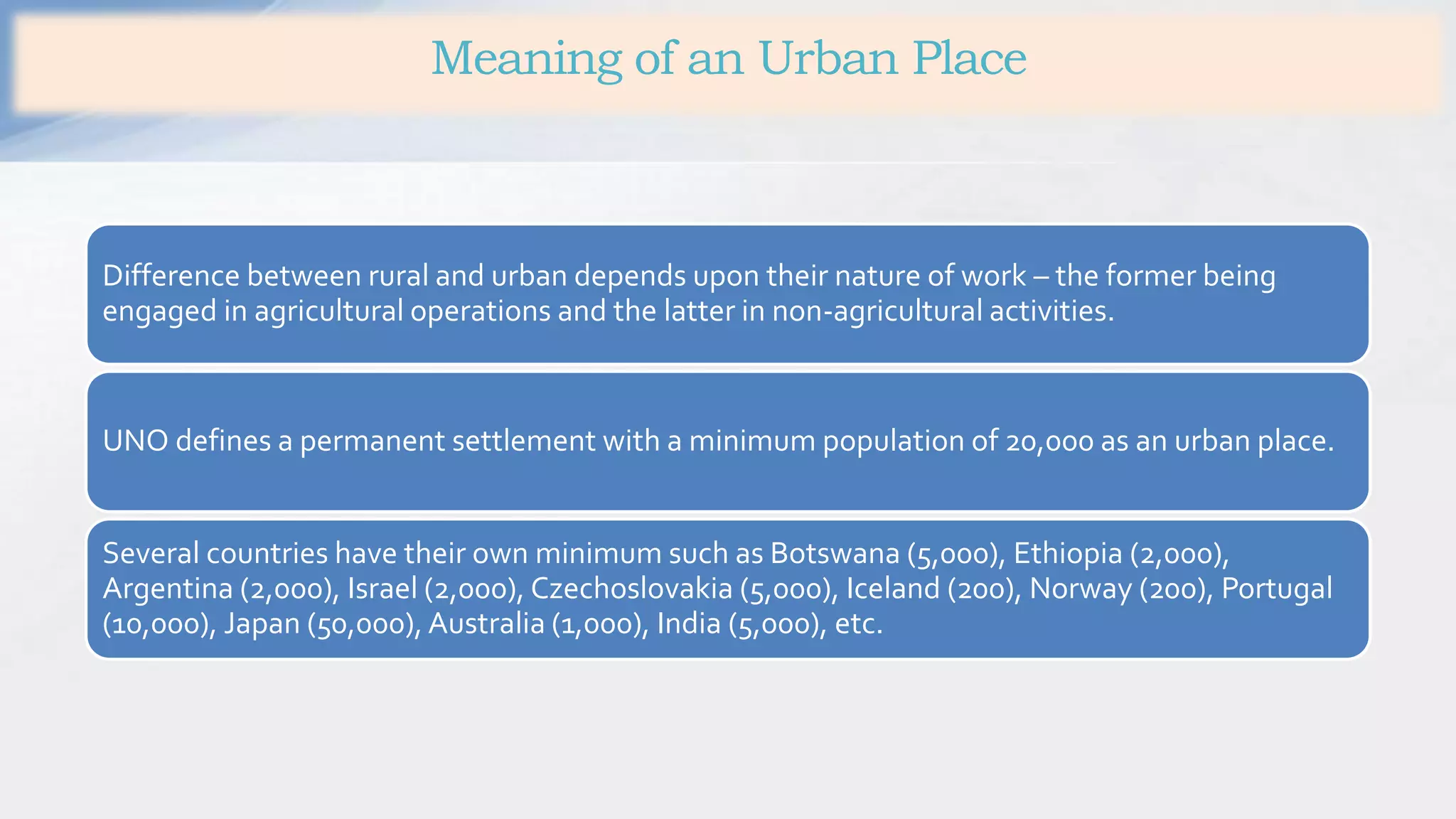 Definition,meaning, scope,approach, and aim of urban-geography | PPTX