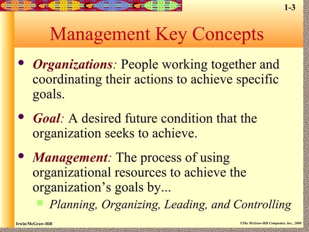 Principles of Management Chapter 1 | PDF | Executive Leadership ...