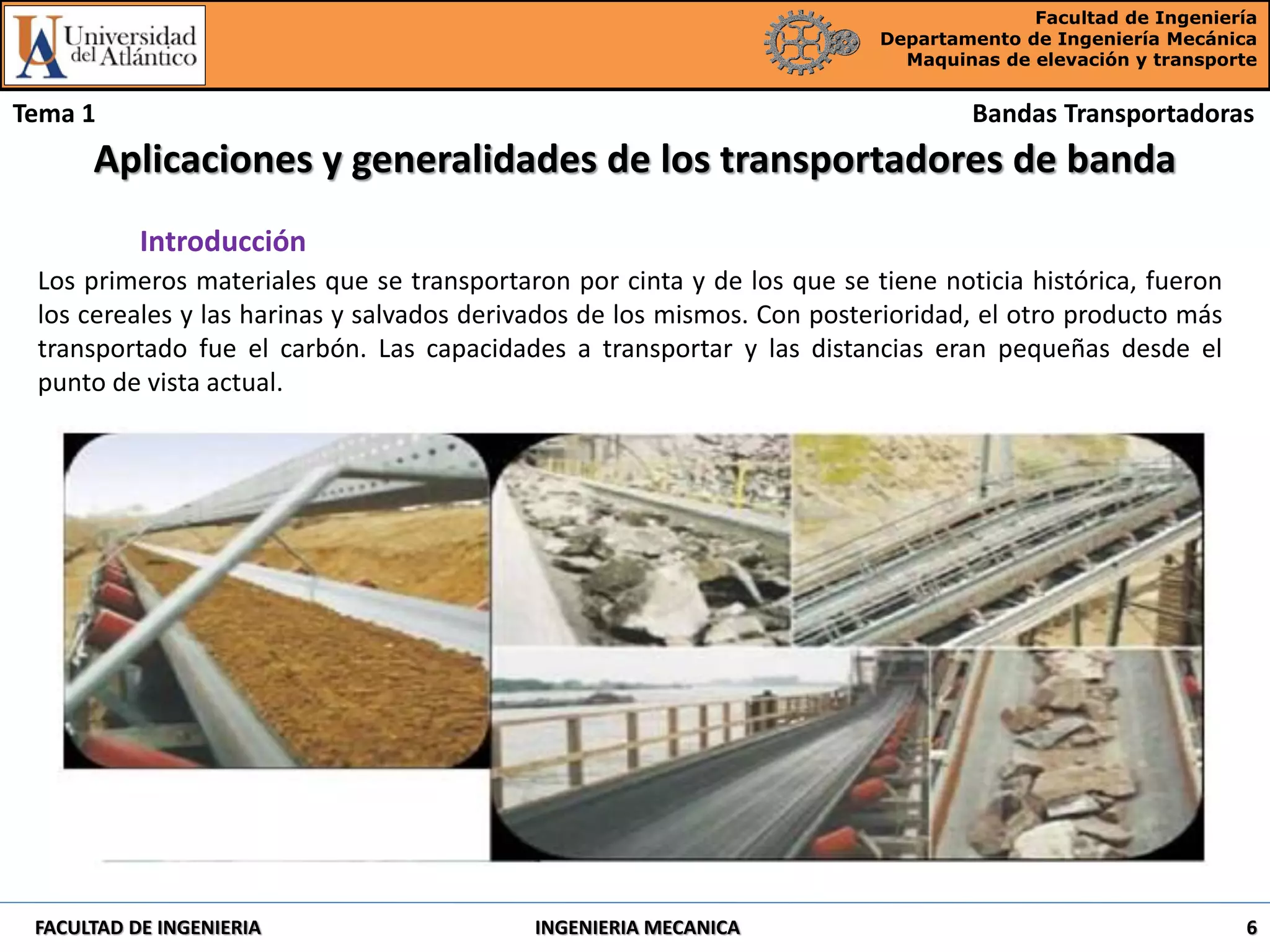 Bandas transportadoras | PDF | Logistics and Transportation Industry ...